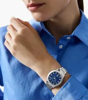PIAGET Stainless Steel And Diamond Polo Date Watch