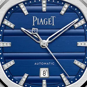 PIAGET Stainless Steel And Diamond Polo Date Watch