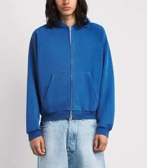 COLE BUXTON Zip-up Cropped Hoodie