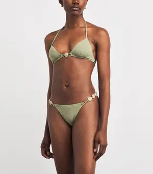 ERES Alva Triangle Bikini Top - Green
