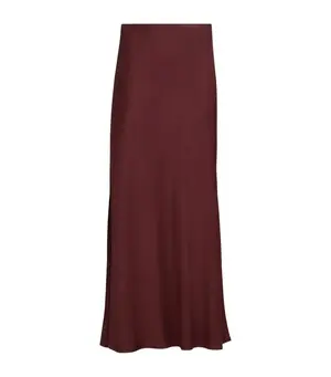 Brunello Cucinelli Maxi Skirt - Red
