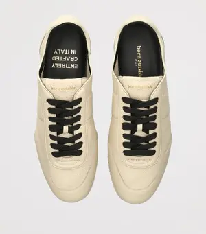 BORN OUTSIDE Leather Tempo Lace-up Sneakers