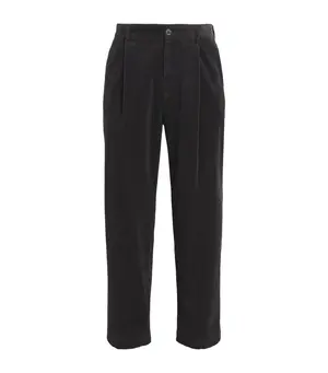Barena Venezia Corduroy Straight Trousers - Black