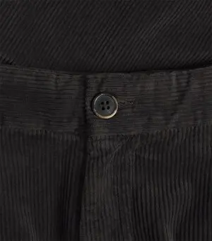 Barena Venezia Corduroy Straight Trousers - Black