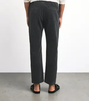 Barena Venezia Corduroy Straight Leg Trousers - Grey
