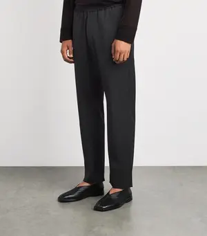 Barena Venezia Virgin Wool Drawstring Trousers