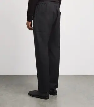 Barena Venezia Virgin Wool Drawstring Trousers