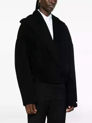 Sportmax Idoneo Hooded Drop-shoulder Jacket
