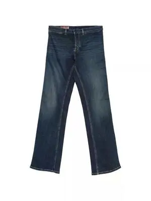 Gucci Indigo Web-stripe Jeans - Blue