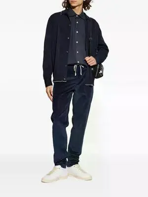 Eleventy Pleated Corduroy Trousers