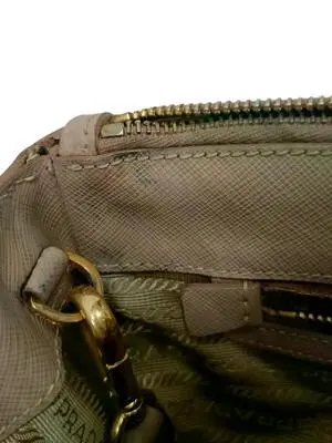 Prada Galleria Double-zip Tote Bag - Brown