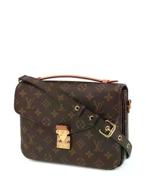 LOUIS VUITTON Metis Handbag - Brown
