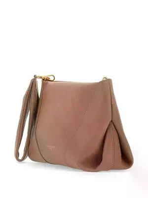 GIANNI CHIARINI Large Suria Grained Leather Clutch Bag
