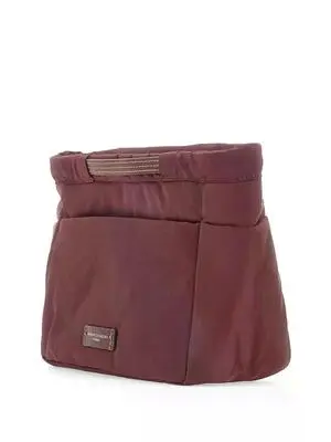 GIANNI CHIARINI Leather Clutch Bag - Red