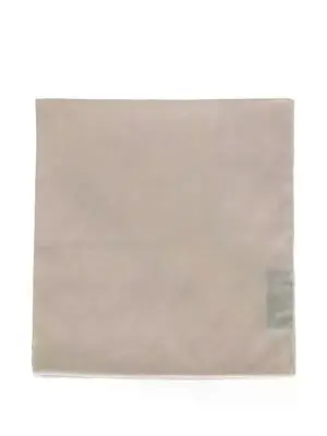 TOM FORD Contrast-trim Pocket Square - Grey