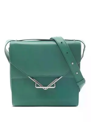 Bottega Veneta The Clip Shoulder Bag - Green