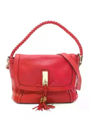 Gucci 2000s Bella Leather Tote Bag