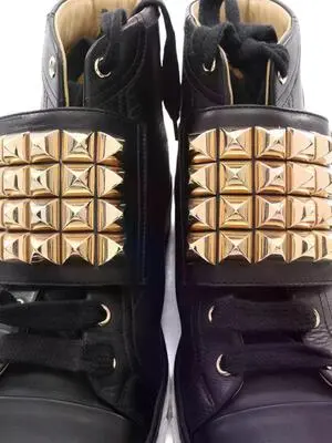 Hermès Leather High-top Sneakers