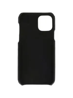 TOM FORD Logo-plaque Croc-effect Leather Phone Case