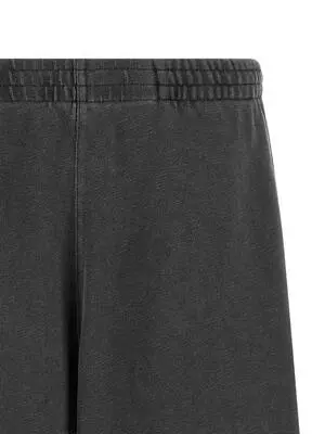 Carhartt Work In Progress Balloon Fit Garment-dyed Cotton Shorts - Grey