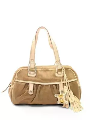 Celine Macadam Zip-up Tote Bag
