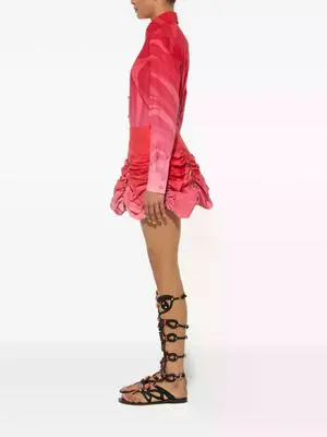 Emilio Pucci Marmo Degradé-print Popeline Shirt