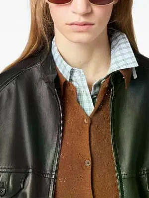 Miu Miu Nappa-leather Jacket