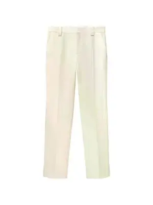 Versace Logo-patch Tailored Trousers