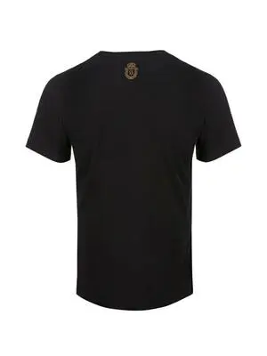 BILLIONAIRE Double Lion V-neck T-shirt