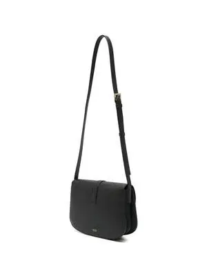TOM FORD T-clasp Grained Leather Shoulder Bag