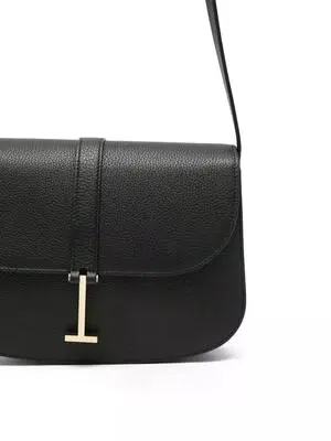 TOM FORD T-clasp Grained Leather Shoulder Bag