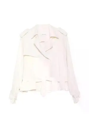 THE FRANKIE SHOP Belted Storm Flap Jacket