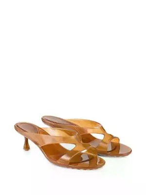 JIMMY CHOO Jelly Drop 50 Mule Sandals - Orange