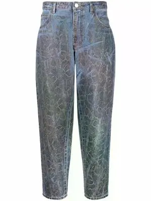 Alberta Ferretti Knee Length Jeans For Women