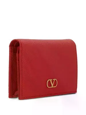 Valentino Garavani Vlogo Leather Wallet