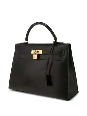 Hermès 1991 Kelly 32 Handbag - Black