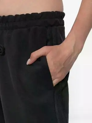 Adidas Logo-embroidered Wide-leg Track Pants