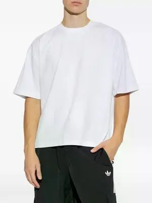 Adidas Logo-embroidered T-shirt