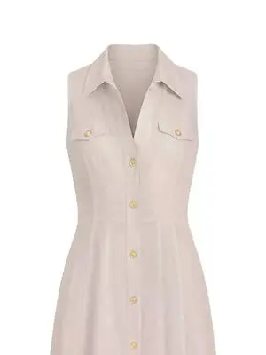 Alice + Olivia Kendall Linen Maxi Dress - Neutrals