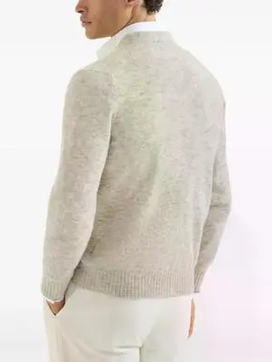 Brunello Cucinelli Alpaca, Cashmere And Wool Cardigan
