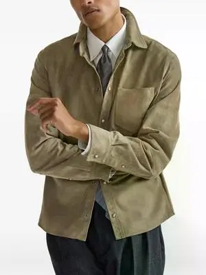 Brunello Cucinelli Suede Overshirt
