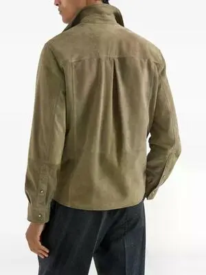 Brunello Cucinelli Suede Overshirt