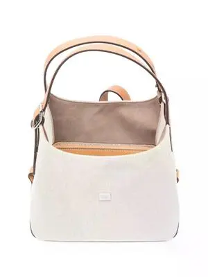 Kate Spade New York Canvas Tote Bag With Leather Trim