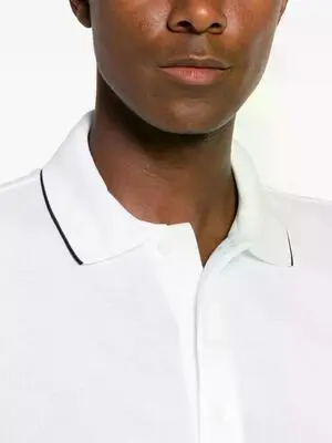 TOM FORD Tipping-detail Short-sleeve Polo Shirt