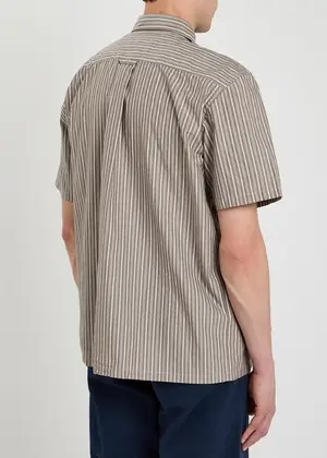 FORET Striped Cotton Shirt