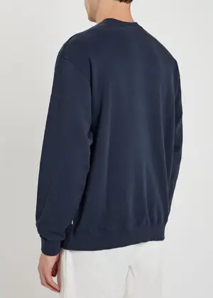 FORET Embroidered Cotton Sweatshirt