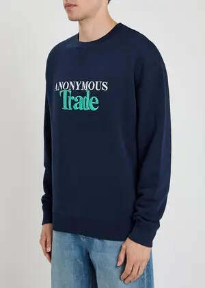 JW Anderson Embroidered Cotton Sweatshirt