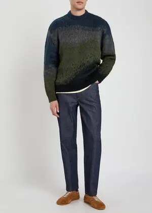 Carhartt Work In Progress Tinley Striped Jacquard Brushed-knit Jumper - Multicoloured 1