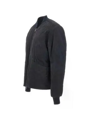 VOLFAGLI FIRENZE Suede Bomber Jacket