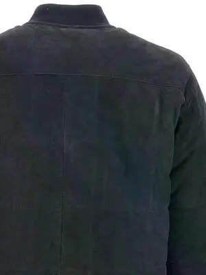 VOLFAGLI FIRENZE Suede Bomber Jacket